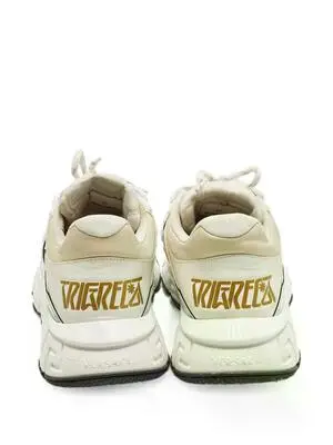 Versace Trigreca Leather Sneakers