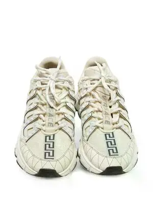 Versace Trigreca Leather Sneakers