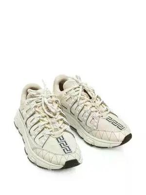 Versace Trigreca Leather Sneakers