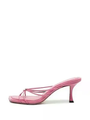 JIMMY CHOO India Leather Sandals - Pink