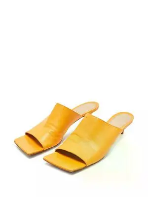 Bottega Veneta Stretch Square-toe Sandals