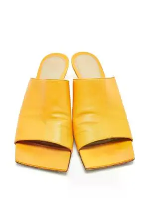 Bottega Veneta Stretch Square-toe Sandals