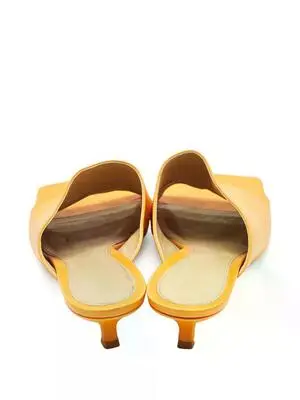 Bottega Veneta Stretch Square-toe Sandals