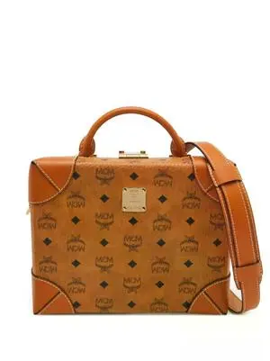 Mcm Berlin Visetos Tote Bag - Brown