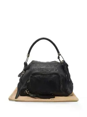 AIGNER Tassel-detail Leather Shoulder Bag
