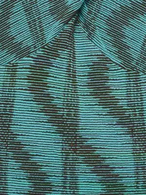 Missoni Zigzag-pattern Knit Midi Dress