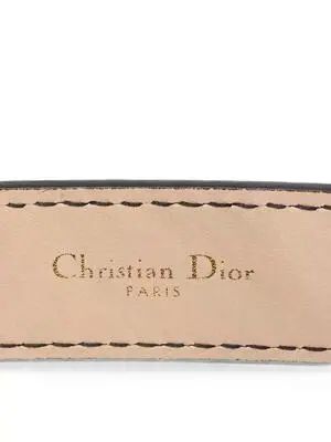 Dior 2018 D-fence Leather Buckle Belt