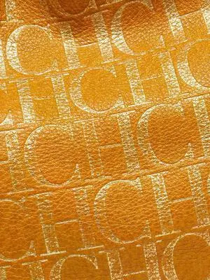 Carolina Herrera Monogram Ring Handle Tote Bag