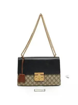 Gucci Medium Padlock Gg Supreme Shoulder Bag