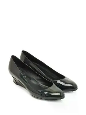 TOD'S Leather Wedge Pumps