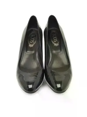 TOD'S Leather Wedge Pumps