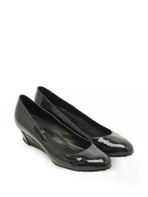 TOD'S Leather Wedge Pumps