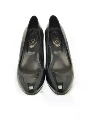 TOD'S Leather Wedge Pumps