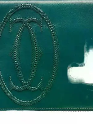 Cartier Logo Flap Clutch Bag