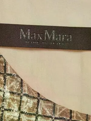 Max Mara Jacquard Sleeveless Top