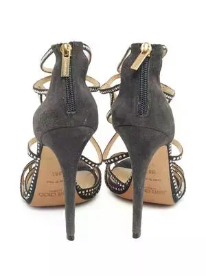 JIMMY CHOO Lance Crystal-embellished Sandals