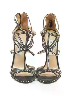 JIMMY CHOO Lance Crystal-embellished Sandals