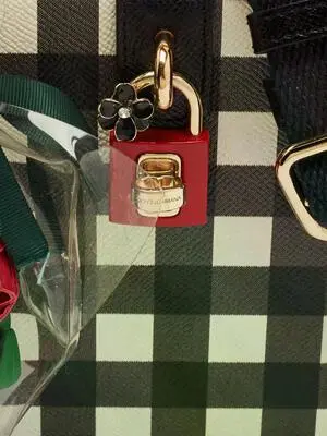 Dolce & Gabbana Dolce Box Gingham Tote Bag