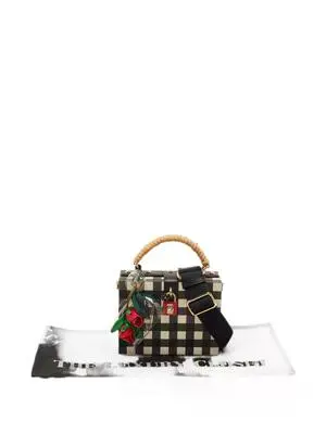Dolce & Gabbana Dolce Box Gingham Tote Bag
