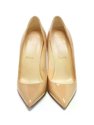 CHRISTIAN LOUBOUTIN Pigalle Pointed-toe Leather Stiletto Pumps