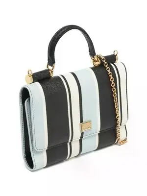 Dolce & Gabbana Sicily Striped-wallet On Chain