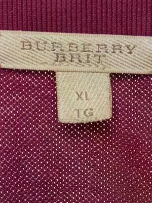 Burberry Embroidered Cotton Pique Polo Shirt