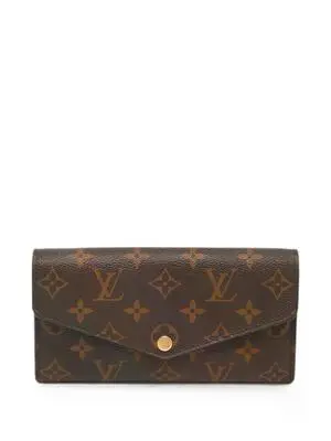 LOUIS VUITTON Sarah Monogram Wallet - Brown