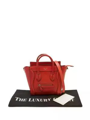 Celine Luggage Nano Tote Bag
