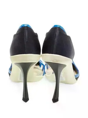 Dior Cut-out Patent Leather Pumps