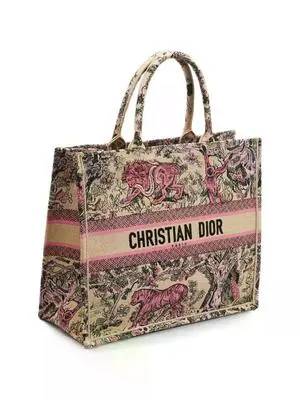 Dior 2024 Toile De Jouy Book Tote Bag - Neutrals