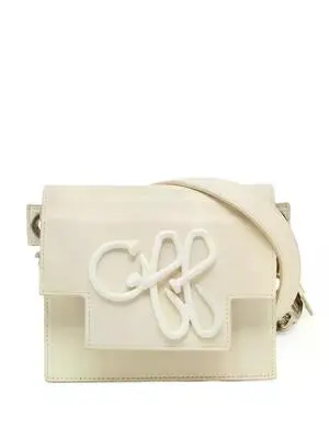 Off-white Textured Cross Body Bags