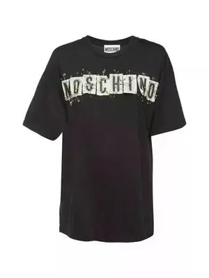 Moschino Safety Pin Cotton T-shirt