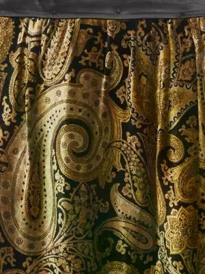 Etro Paisley-print Velvet Mini Skirt