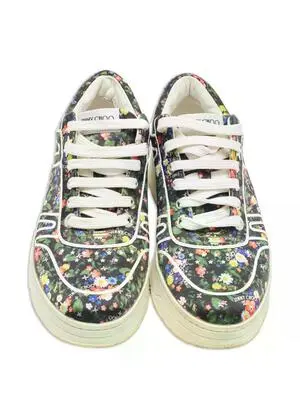 JIMMY CHOO Hawaii/f Floral-print Sneakers