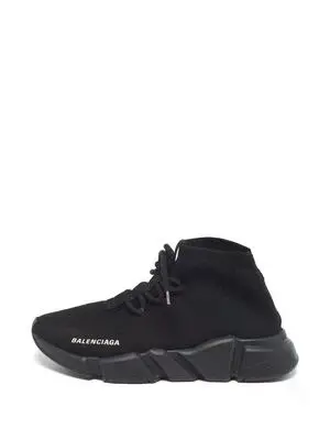 Balenciaga Speed Sock-style High-top Sneakers - Black