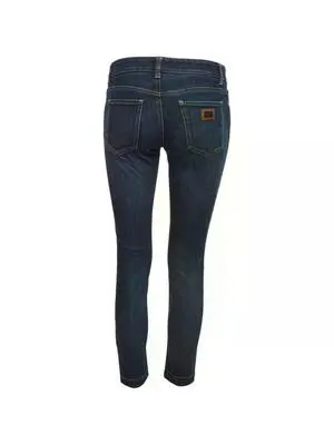 Dolce & Gabbana Cropped Slim-fit Jeans