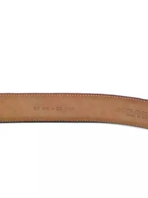 Dolce & Gabbana Logo Plaque Belt