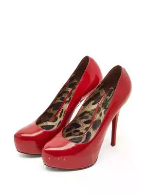 Dolce & Gabbana Patent Leather Platform Pumps