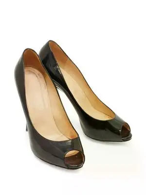 CHRISTIAN LOUBOUTIN Very Privé Peep-toe Pumps