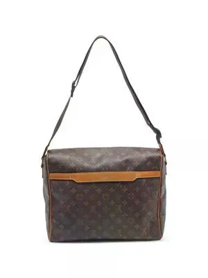 LOUIS VUITTON 2008 Abbesses Monogram Messenger Bag - Brown