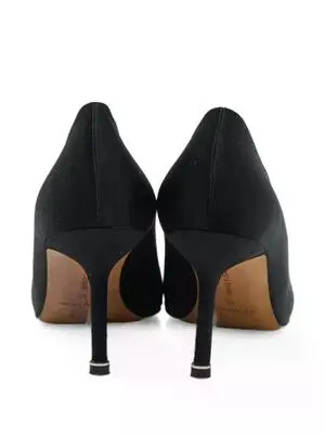 Manolo Blahnik Hangisi Crystal-buckle Pumps