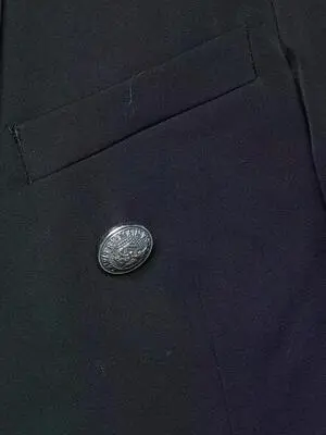 Balmain Double-breasted Open-front Blazer