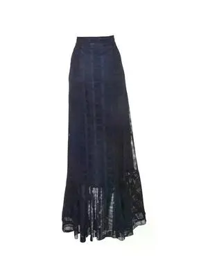 Just Cavalli Ruffled Maxi Skirt