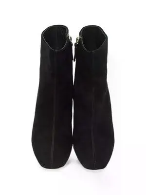 GIUSEPPE ZANOTTI Animal-print Block-heel Ankle Boots