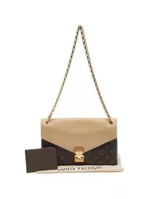 LOUIS VUITTON 2015 Pallas Chain Monogram Shoulder Bag