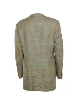 Giorgio Armani Houndstooth-pattern Blazer - Neutrals