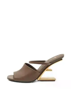 Fendi First Sandals - Brown