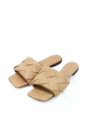 Bottega Veneta Intrecciato Leather Sandals