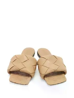 Bottega Veneta Intrecciato Leather Sandals