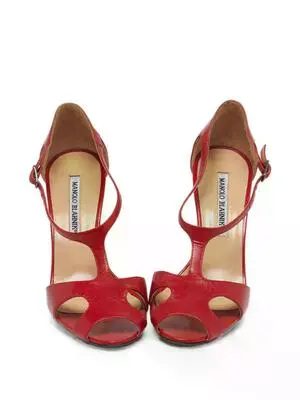 Manolo Blahnik T-strap Sandals